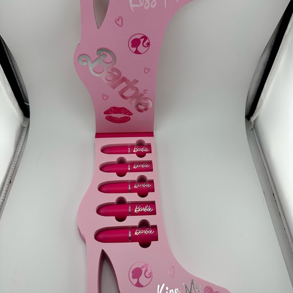 Barbie | Makeup | Barbie High Heel 5 Piece Lipstick Gift Set New | Poshmark